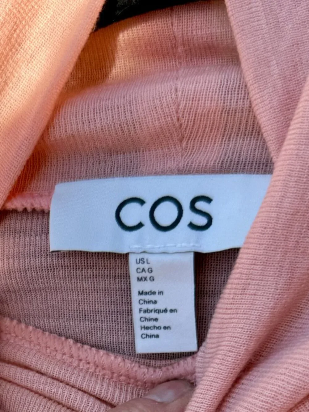 COS | Sweaters | Cos Merino Wool Turtleneck In Soft Apricot L | Poshmark